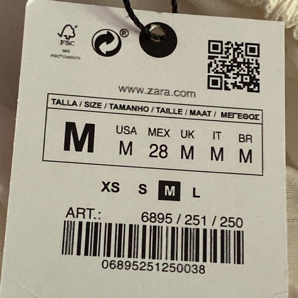 Zara | Dresses | Nwt Zara Limited Edition Cream Sea Shell Vneck Halter ...